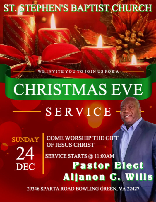 Church Christmas Service | PosterMyWall