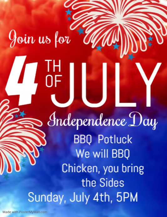 4th of July BBQ | PosterMyWall