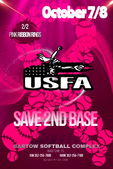 Save Second Base Bartow | PosterMyWall