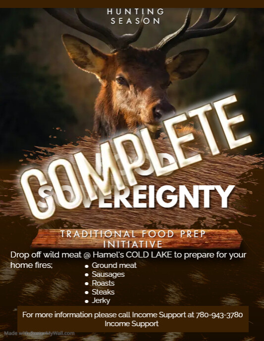 Copy of Brown Deer Hunting Contest Flyer Template | PosterMyWall