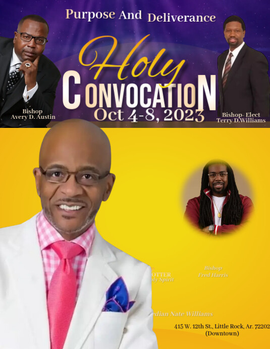 Holy Convocation Flyer (1) | PosterMyWall