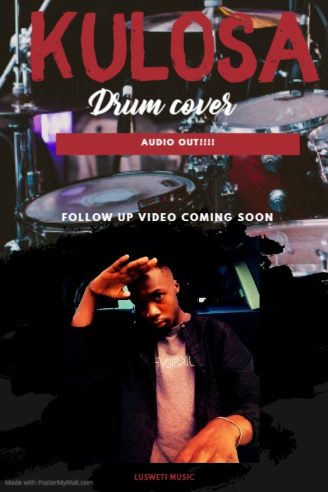 Drum Lessons flyer design template | PosterMyWall