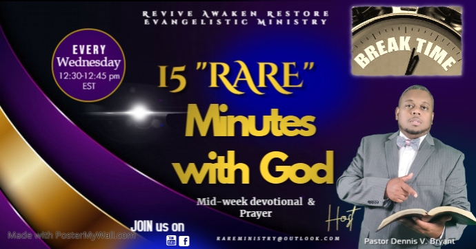 Copy of Copy of Dominion hour flyer | PosterMyWall