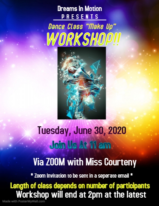 Copy of Dance Contest Flyer Template | PosterMyWall