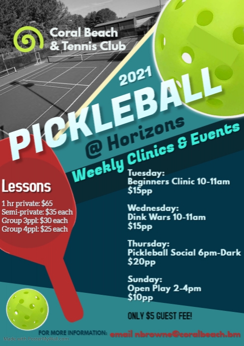 Copy of Pickleball Tournament Flyer | PosterMyWall