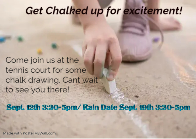 Chalk arts postcard template | PosterMyWall