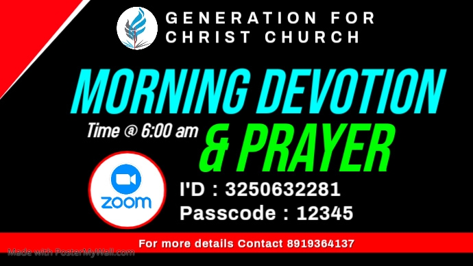 Copy of PRAYER REQUEST FLYER | PosterMyWall