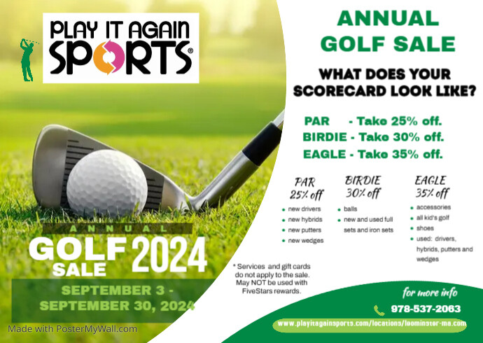 Golf Tournament Ad | PosterMyWall