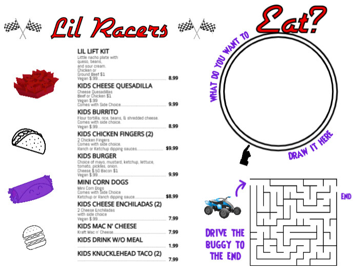 Kids Menu Front (1) | PosterMyWall