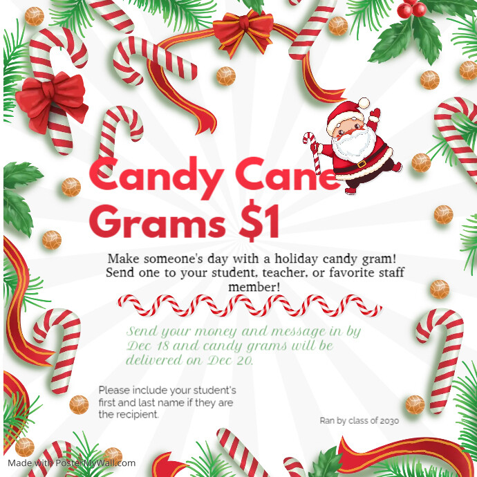 Christmas, Candy Sale | PosterMyWall