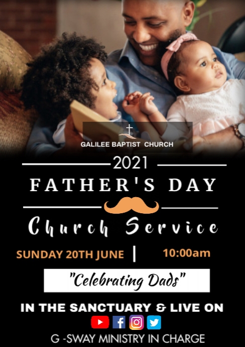 Copy of Father's day service | PosterMyWall