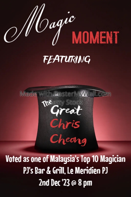Copy of Magic Show template | PosterMyWall