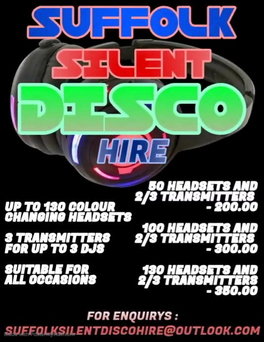 Silent Disco | PosterMyWall