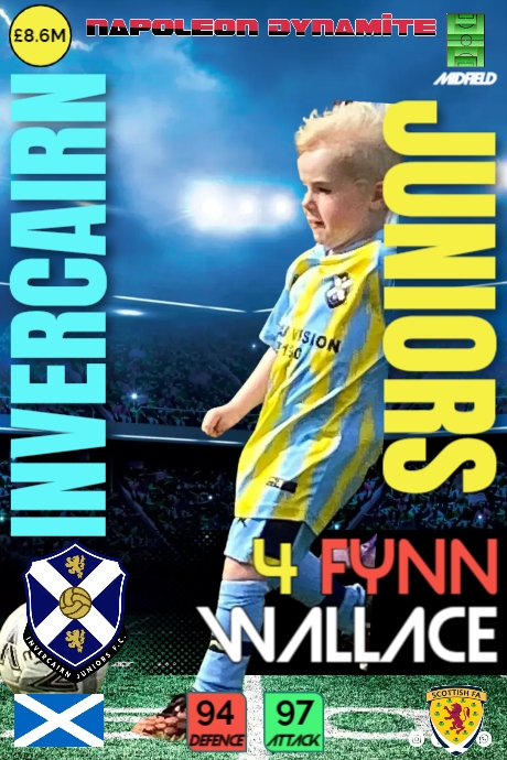 Player Poster Template (5) | PosterMyWall