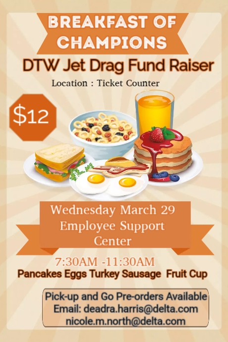 Jet Breakfast | PosterMyWall