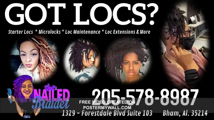 Copy of african hair braids flyer ad template | PosterMyWall
