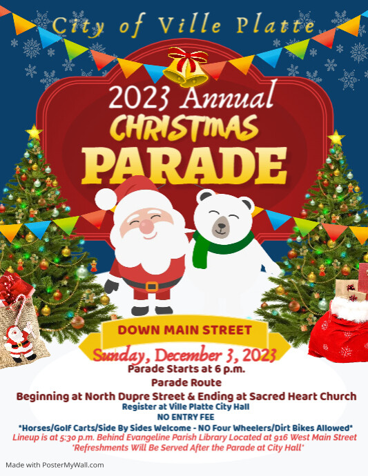 Copy of Christmas Parade Flyer | PosterMyWall