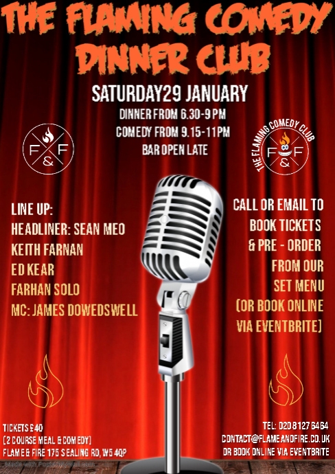 Copy of Copy of Copy of Copy of Flyer Reverse side - comedy - V1 ...