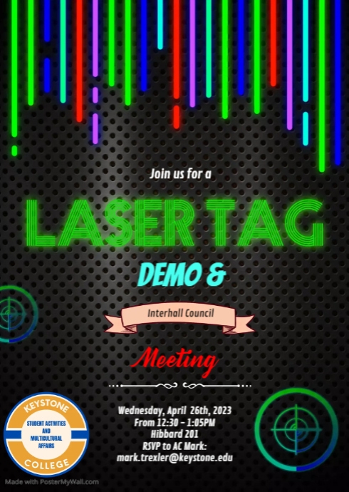 Copy of Laser Tag Demo | PosterMyWall