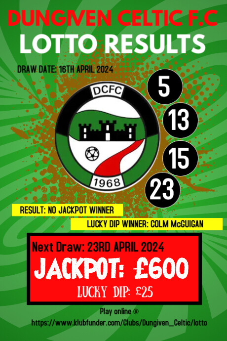LOTTO RESULTS | PosterMyWall