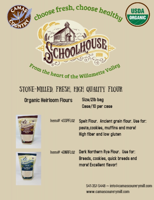 Heirloom Flour | PosterMyWall