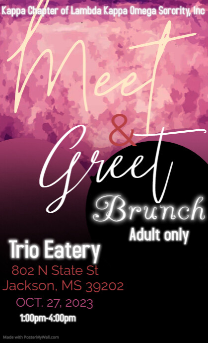 Meet & Greet Flyer | PosterMyWall
