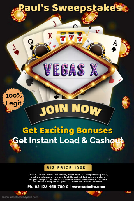 Classic Slots Casino Night | PosterMyWall