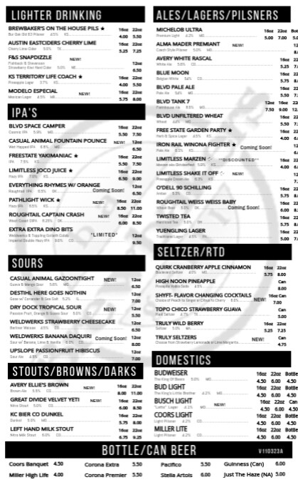 Brewbakers Beer Menu V110823A | PosterMyWall