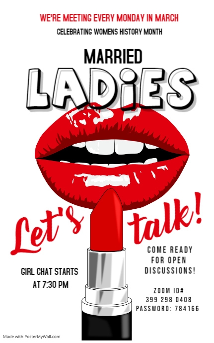 Copy of Copy of Girl Talk | PosterMyWall
