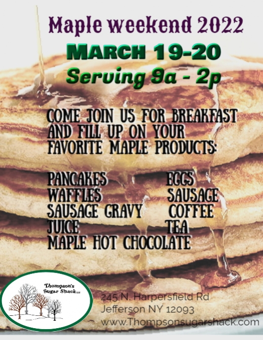 Maple weekend 2022 | PosterMyWall