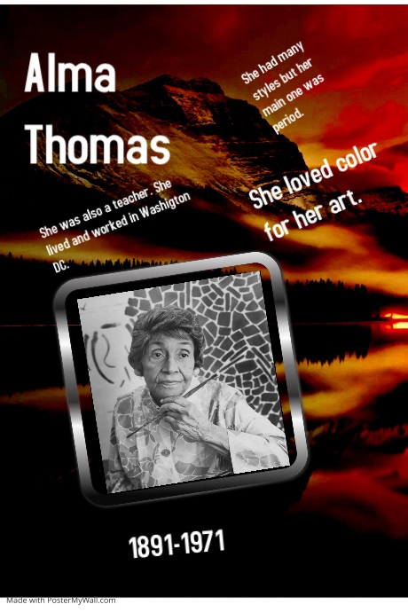 Alma Thomas | PosterMyWall