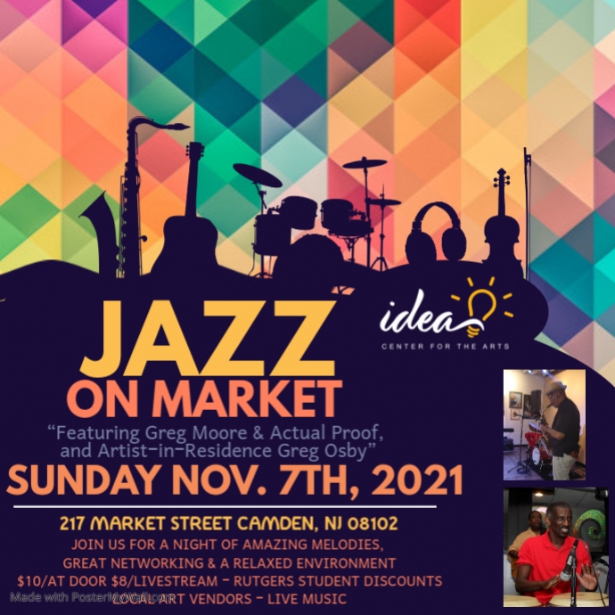 Jazz on market promo poster | PosterMyWall