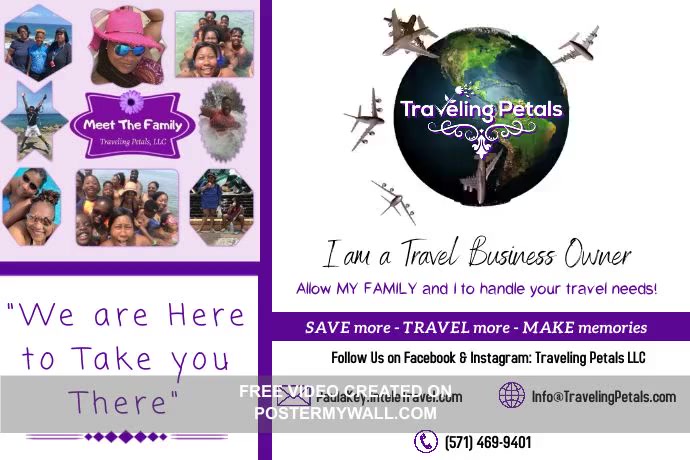 Copy of Travel Business Owner | PosterMyWall