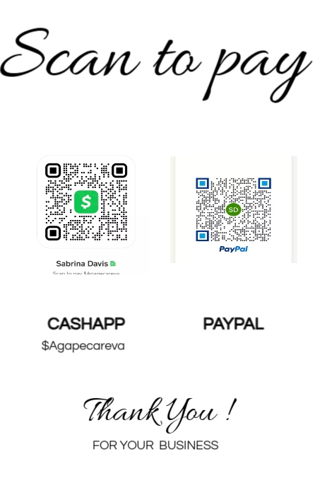 scan to pay sign half page wide | PosterMyWall