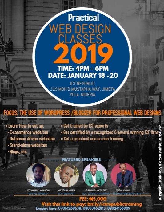 Practical Web Design Classes 2019 | PosterMyWall