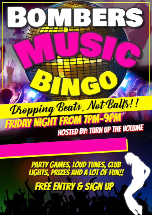 Copy of Disco Bingo | PosterMyWall
