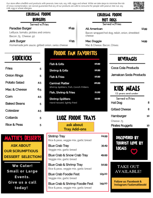 Copy of Menu | PosterMyWall