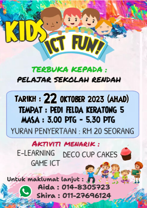 ict fun keratong 5 | PosterMyWall