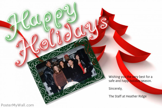 Holiday Wishes | PosterMyWall