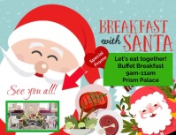 18. Breakfast with Santa Template | PosterMyWall