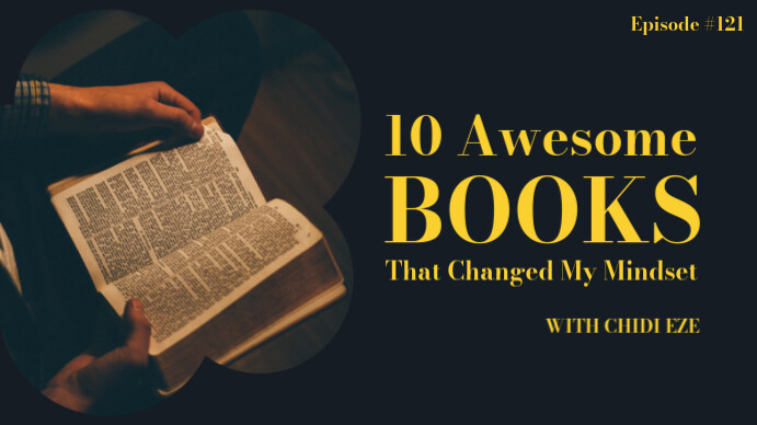 Copy of 10 Awesome Books That Changed My Mindset Youtube Thumbnail ...