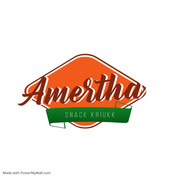 Salinan Orange and green grocery logo | PosterMyWall