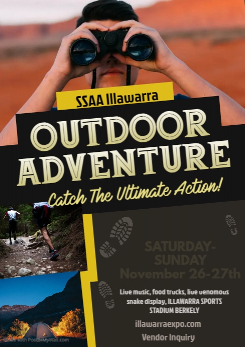 Updated Web Outdoor Adventure Flyer | PosterMyWall