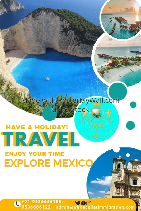 Copy of TRAVEL PINTEREST TEMPLATE.C | PosterMyWall