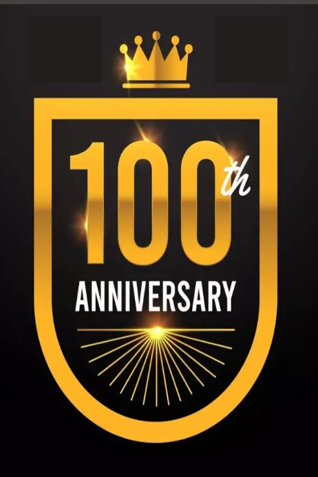 100th anniversary Template | PosterMyWall