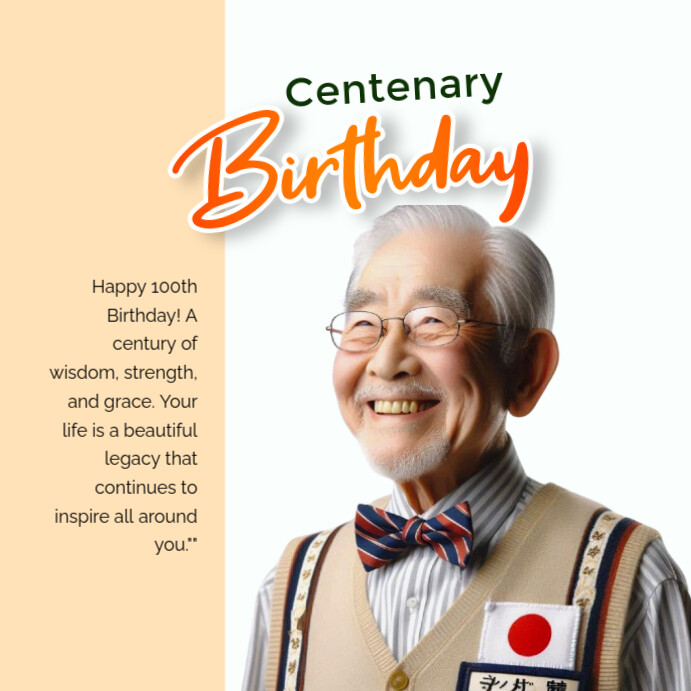 100th birthday Template | PosterMyWall