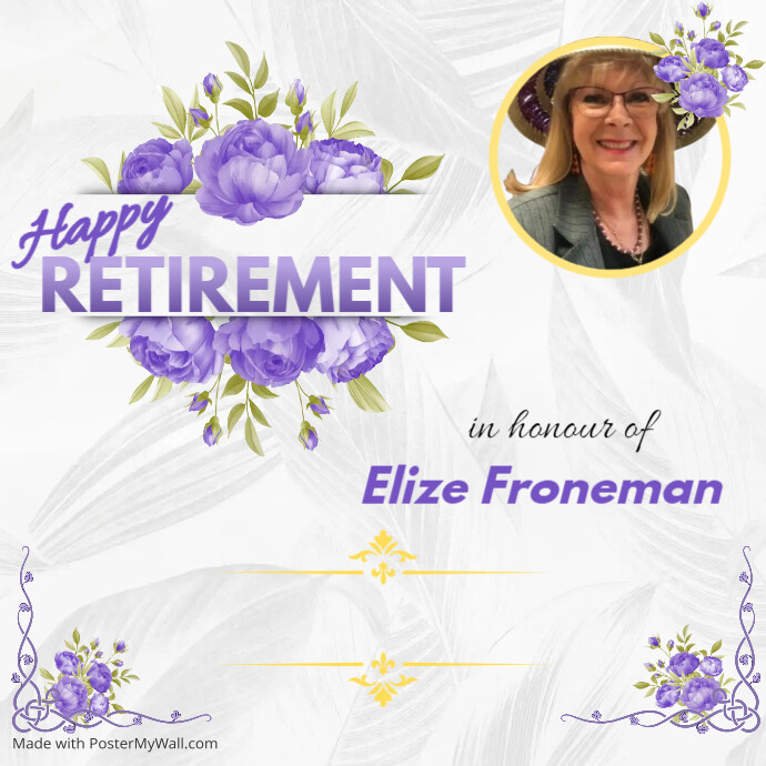 Retirement, Farewell Party | PosterMyWall