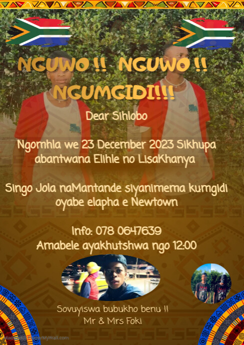 Umgidi design 2 | PosterMyWall