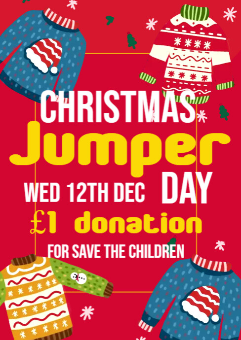 christmas jumper day | PosterMyWall