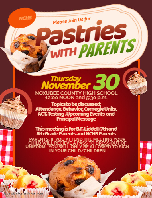 Copy of Muffins WIth Mom Flyer (1) | PosterMyWall